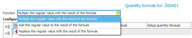 Formulas